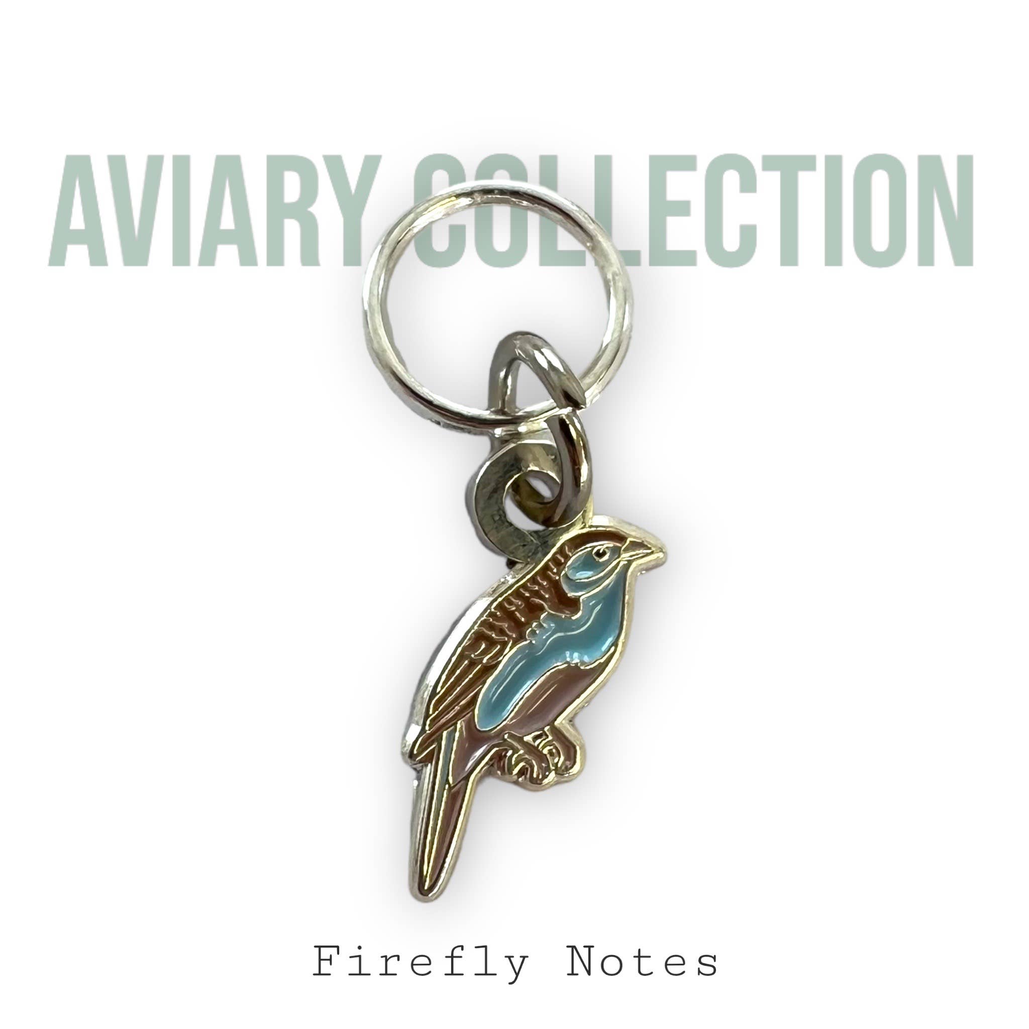 FIREFLY NOTES | Stitch Marker Pack :: Aviary – Firefly Fibers